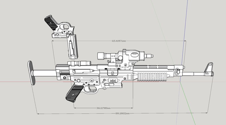 A280 Hoth Rebel Blaster From Star Wars the Empire Strikes - Etsy Australia