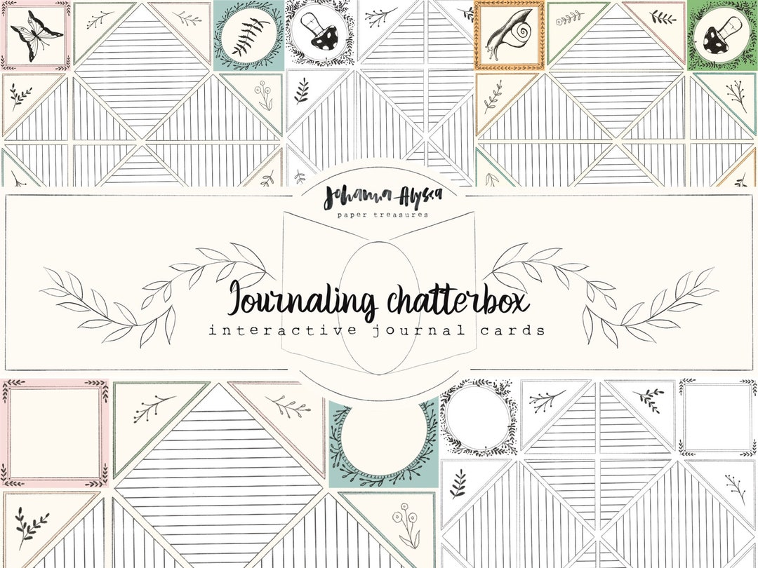 Chatterbox, Fortune Teller Printable, Interactive Journal Card ...