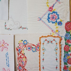 DIGITAL Vintage Linens Pack 01, Printable Paper Pack, Scrapbook ...