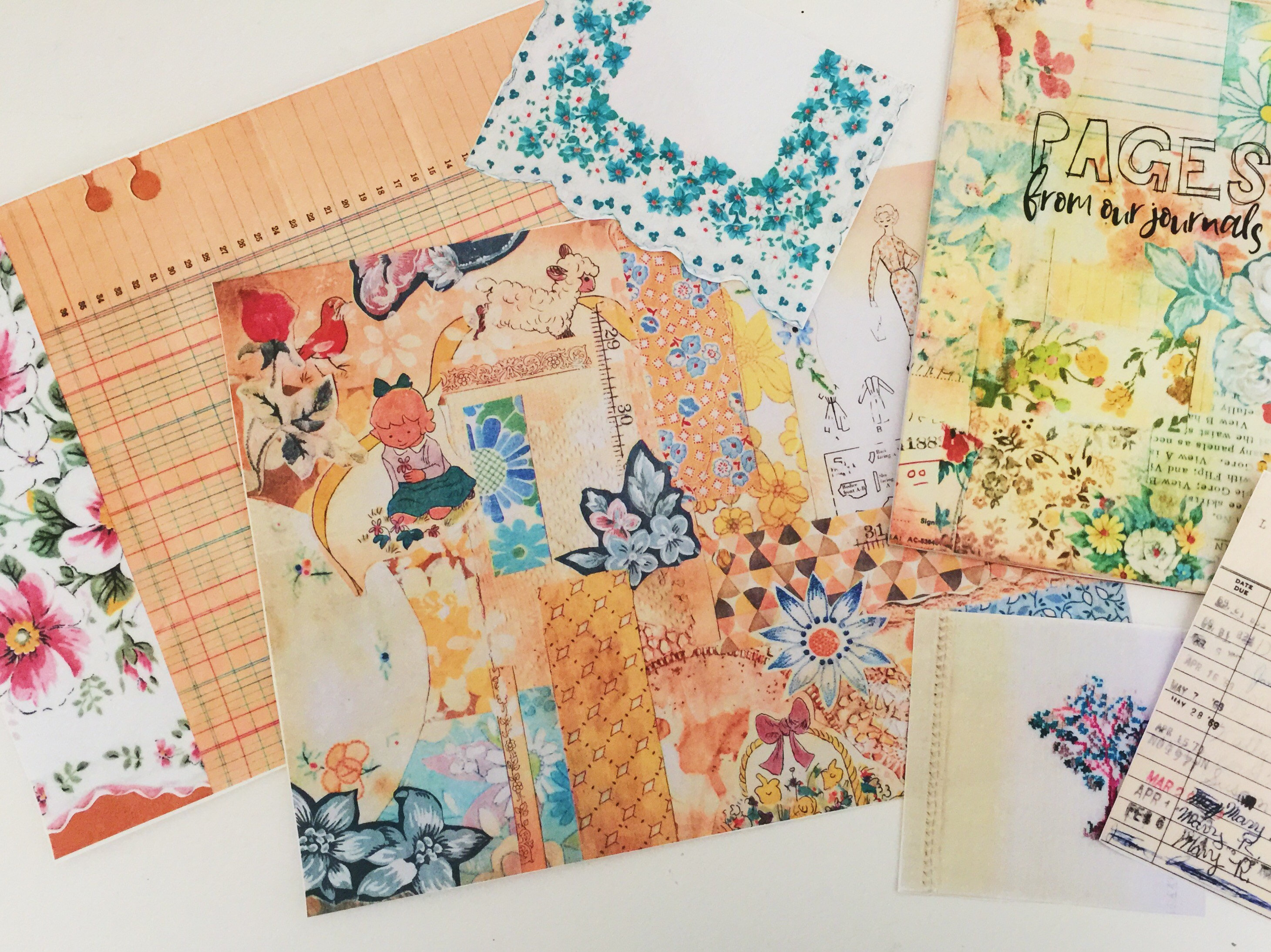 APRIL Pages From Our Journals Zine Journalling Zine Digital | Etsy