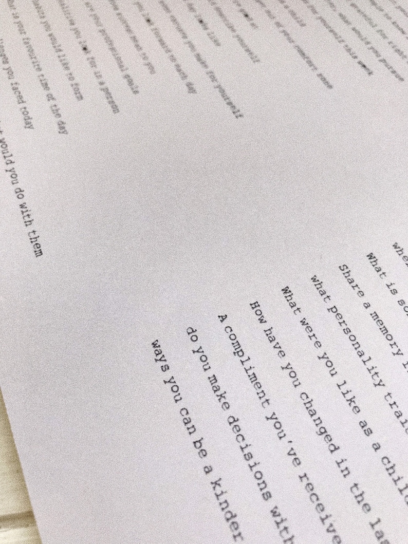 Journal Prompts Printable Prompt Stickers Junk Journal - Etsy