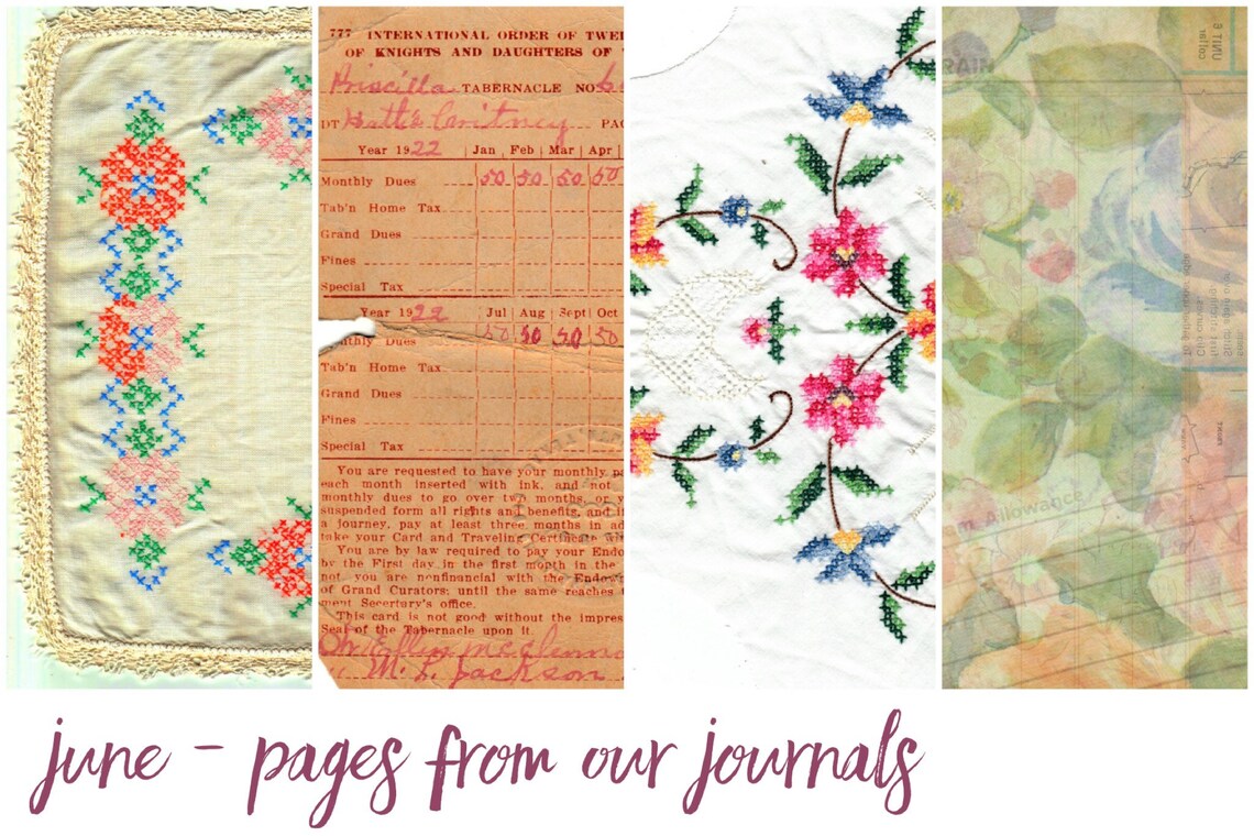 JUNE Pages From Our Journals Zine Journalling Zine Digital - Etsy
