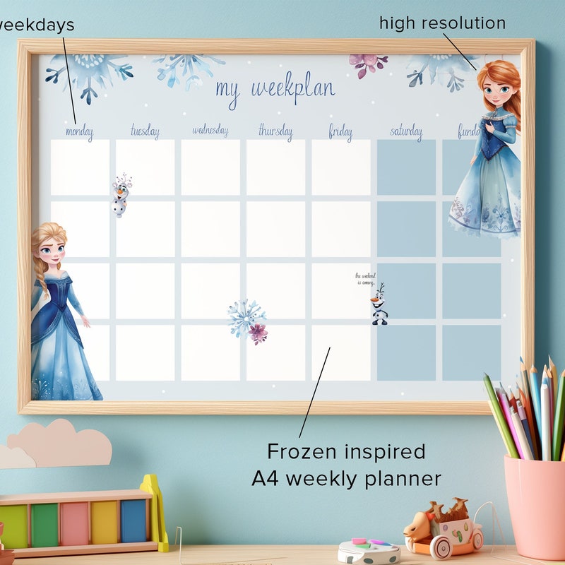 Frozen Planning - Etsy