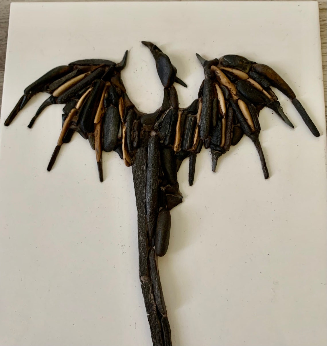 Flying Dragon. Pebble Mosaics Pebble Art. - Etsy