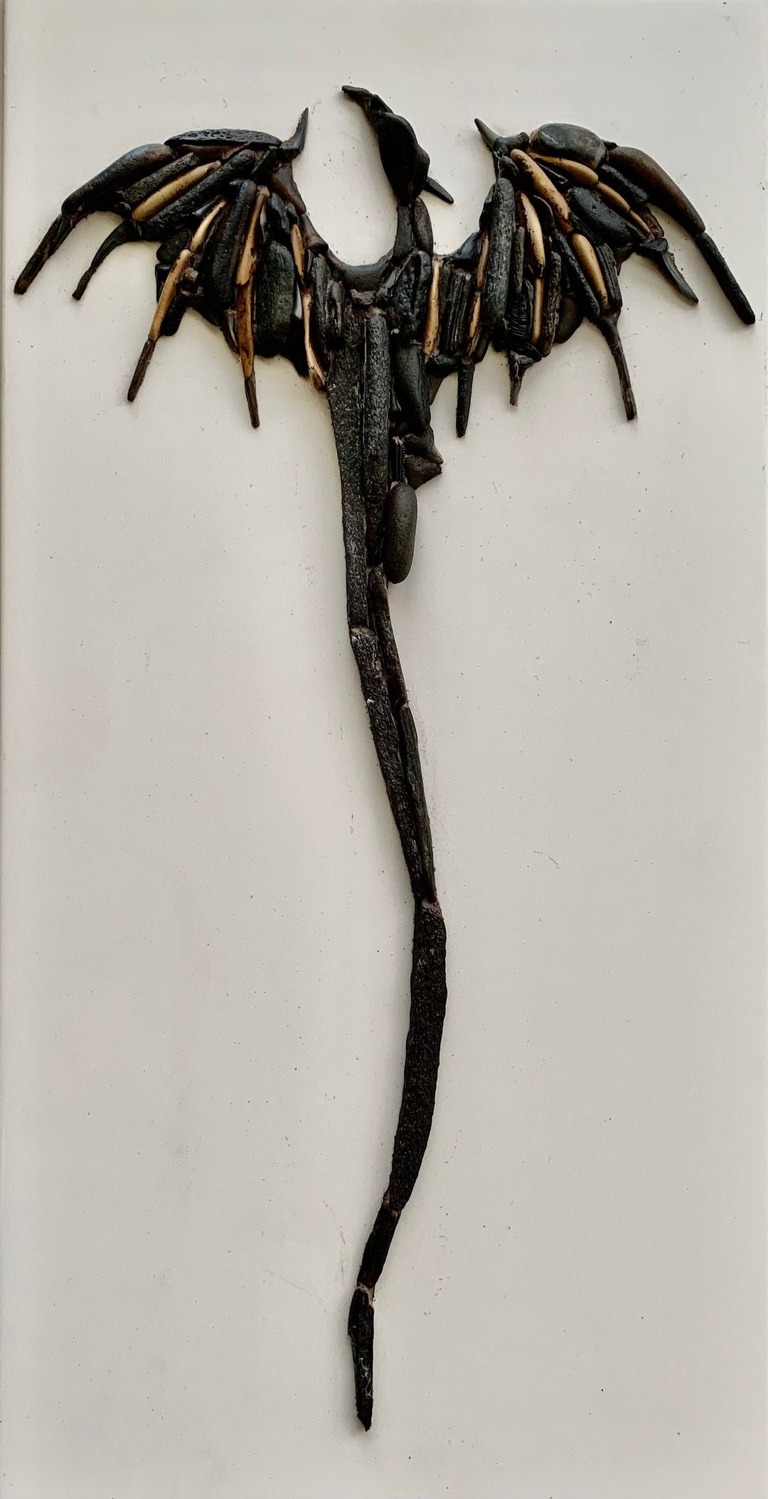 Flying Dragon. Pebble Mosaics Pebble Art. - Etsy