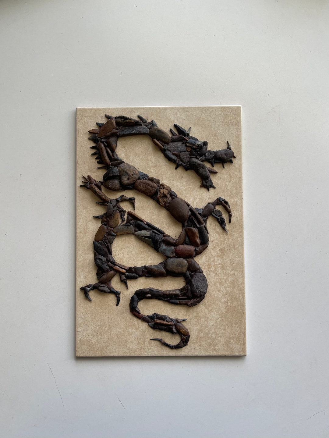 Dragon. Pebble Mosaics. Pebble Art. - Etsy