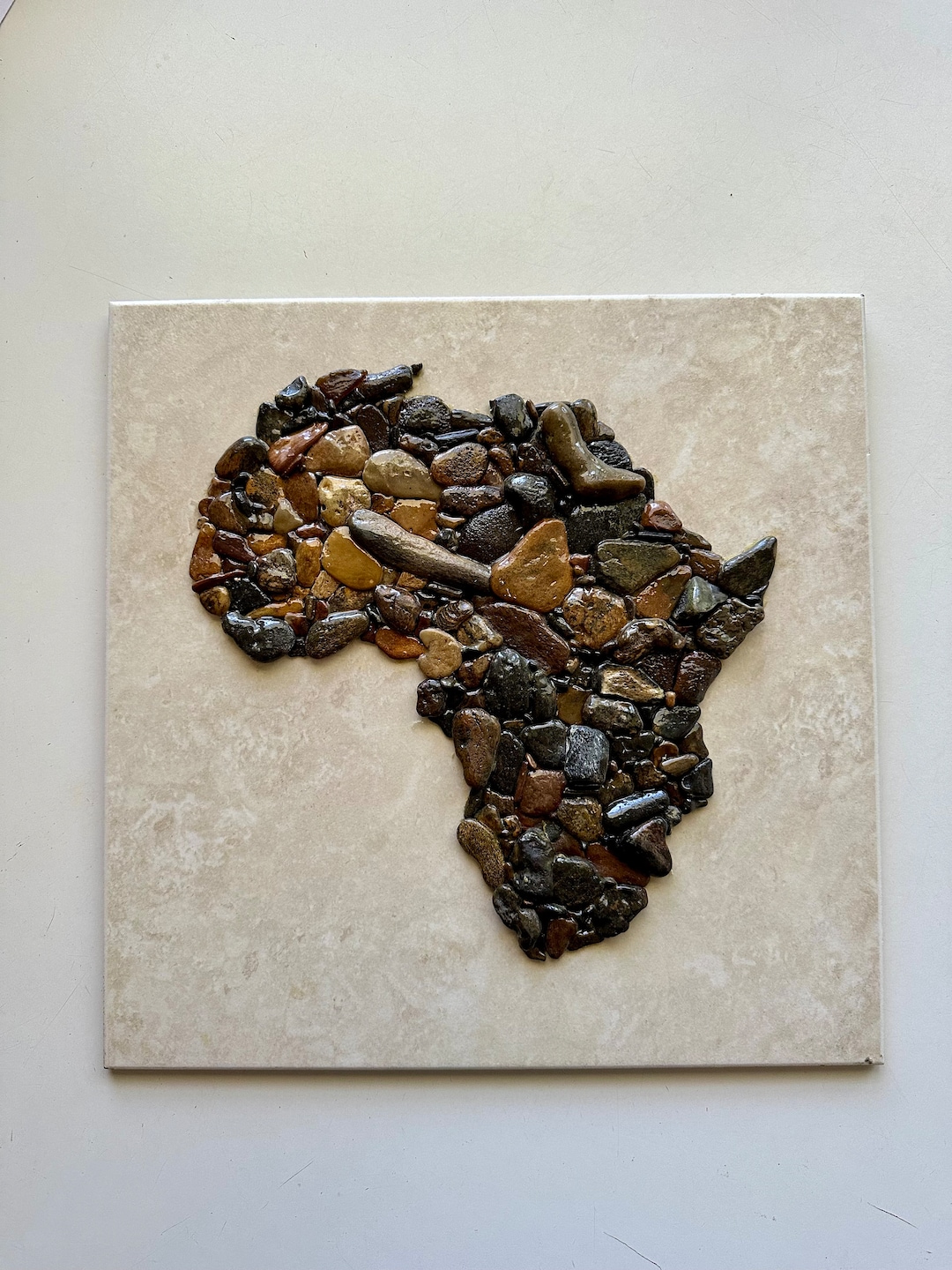 Africa. Pebble Mosaics. Pebble Art. - Etsy