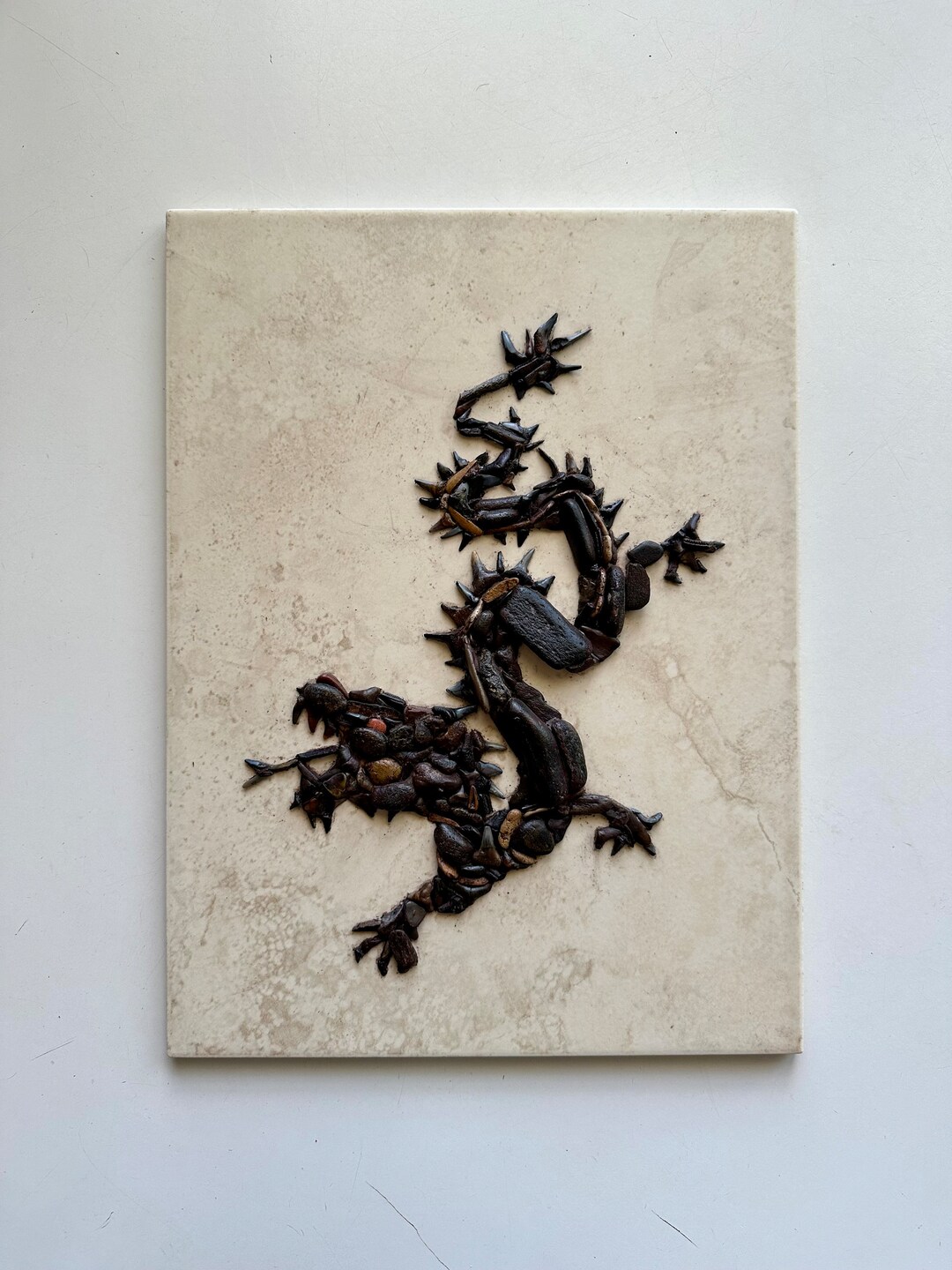 Chinese Dragon. Pebble Mosaics. Pebble Art. - Etsy