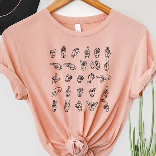 Funny ASL Shirt American Sign Language Shirt Gift unisex - Etsy