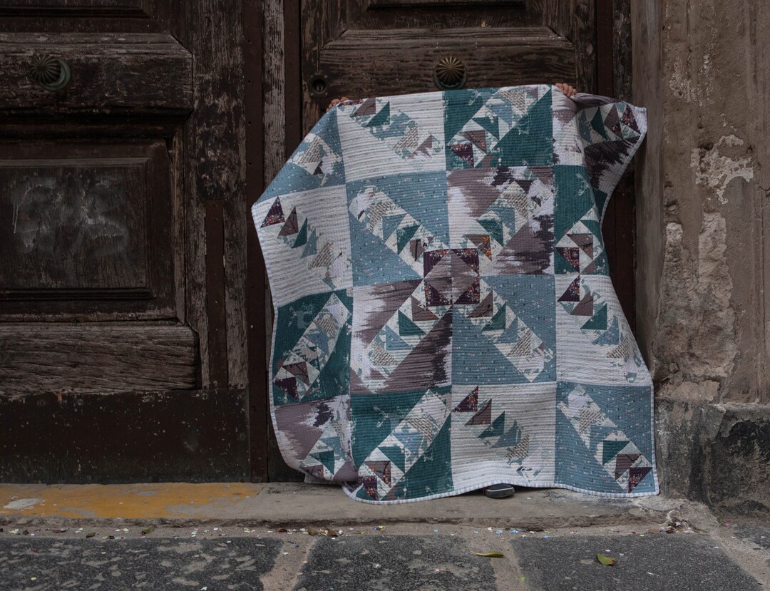 Solitude Quilt PDF Pattern - Sewing for Beginners Original Modern ...