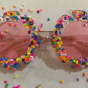 Custom Sparkle Sprinkle Sunglasses for Kiddos - Etsy