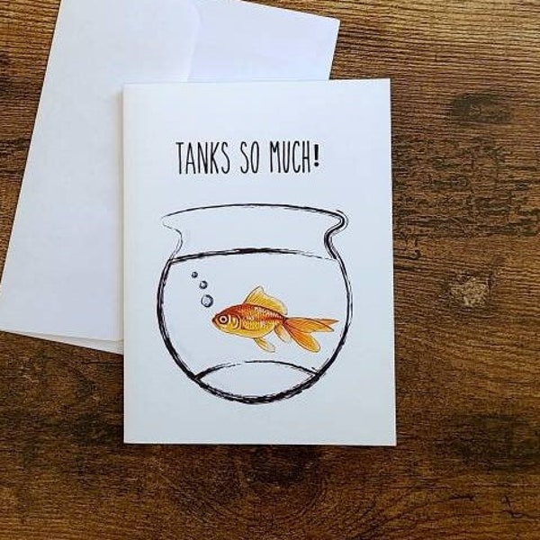 Grateful Pun Card - Etsy