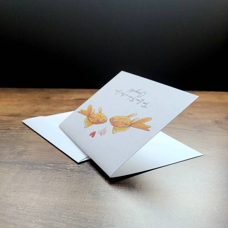 Two Less Fish in the Sea Card, Congratulations on Your Wedding Card ...