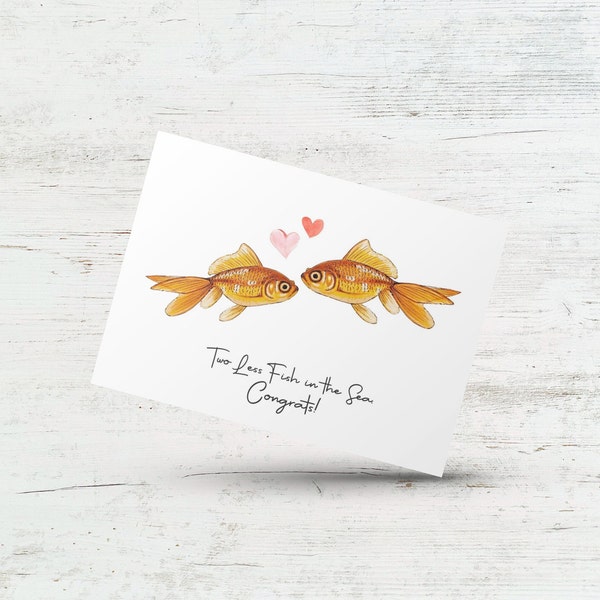 Two Less Fish - Etsy