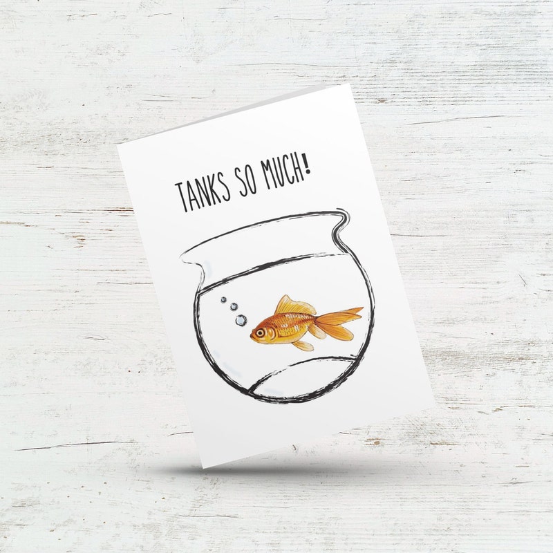 Grateful Pun Card - Etsy