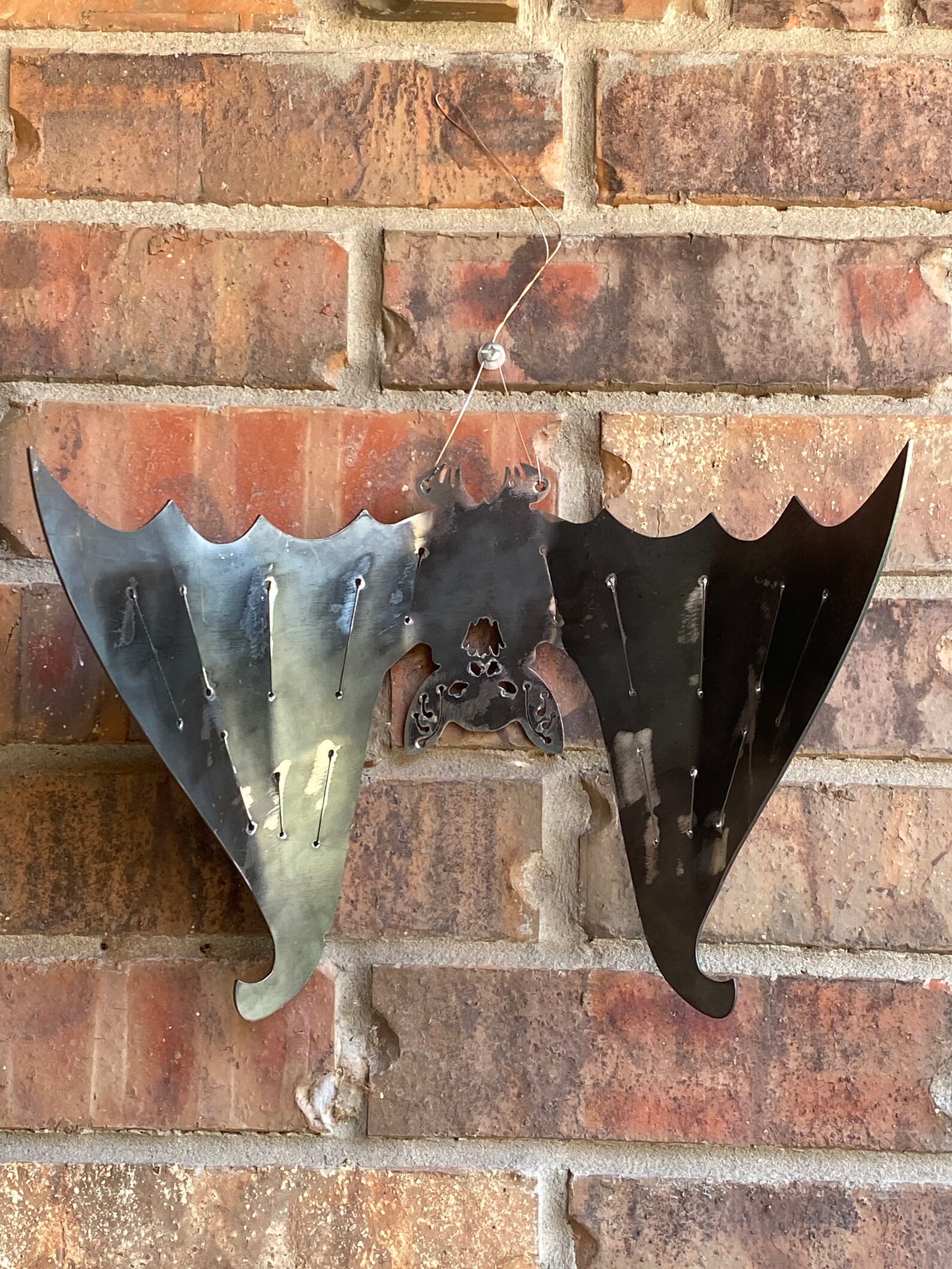 Hanging Bat Halloween Decoration | Etsy