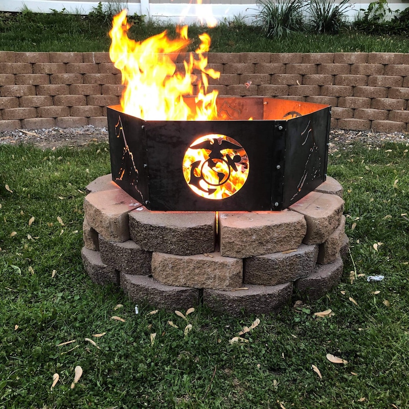 Collapsible Fire Pit - Etsy