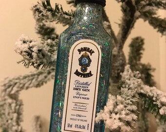 Mini Liquor Bottle Christmas Tree Hanging Ornament - Etsy