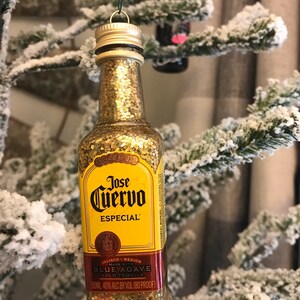 Tequila Mini Liquor Bottle Christmas Tree Hanging Ornament - Etsy