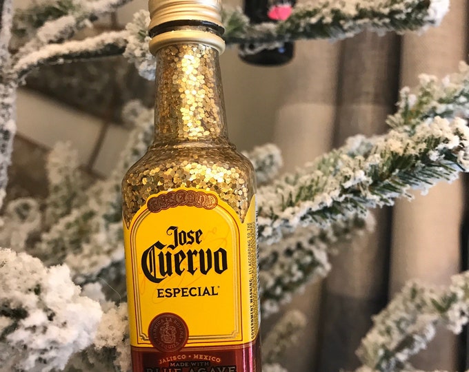 Tequila Mini Liquor Bottle Christmas Tree Hanging Ornament - Etsy
