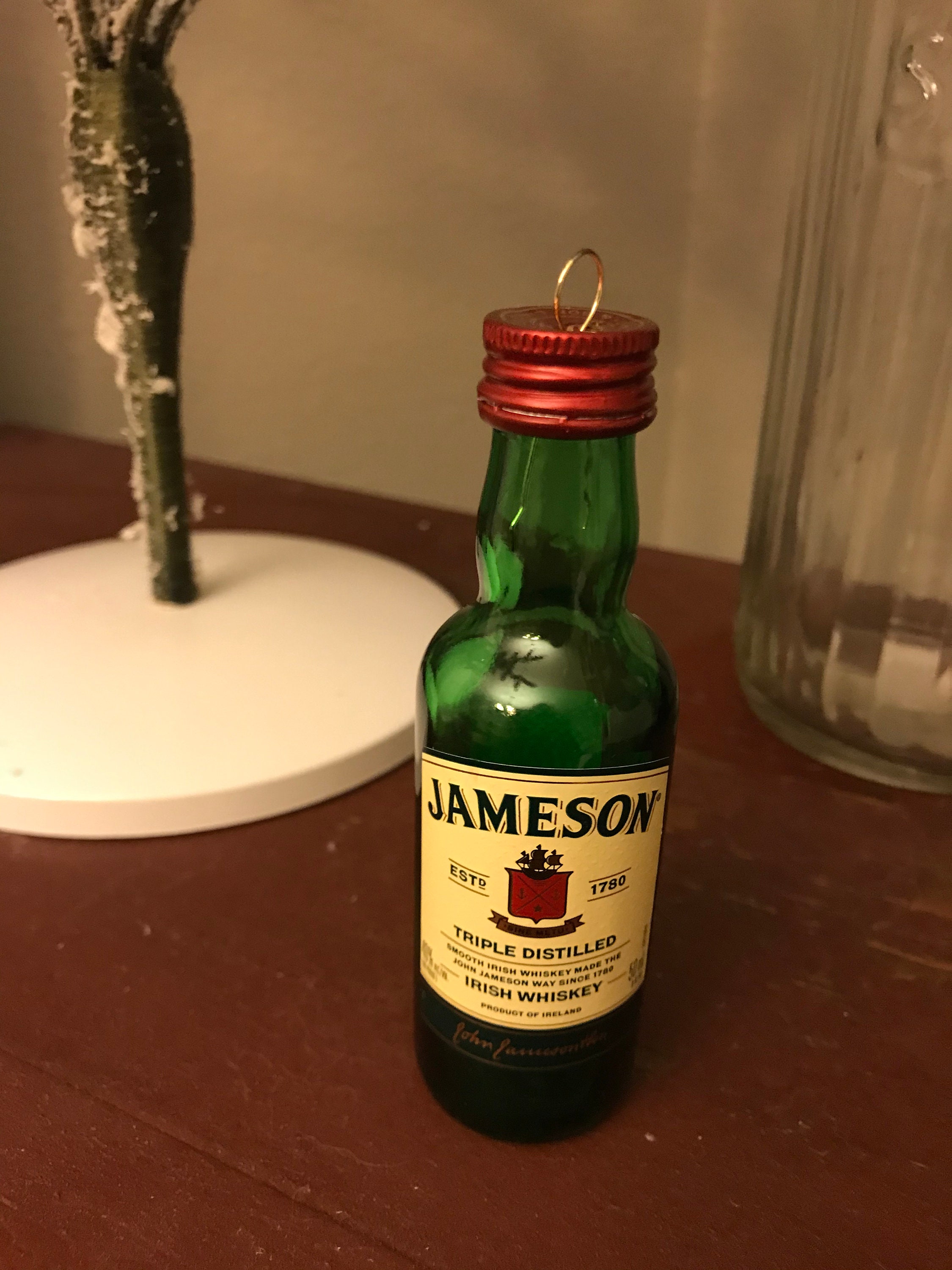 Irish Whiskey Mini Liquor Bottle Christmas Tree Hanging - Etsy