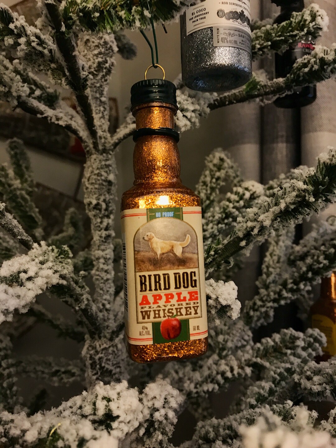 Apple Flavored Whiskey Mini Liquor Bottle Christmas Tree - Etsy