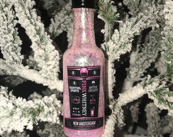 Mini Liquor Bottle Christmas Tree Hanging Ornament - Etsy