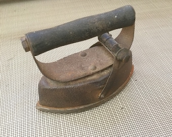 Antique sad iron | Etsy