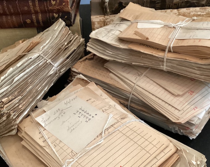 Antique 1892-1905 Ephemera 5 Invoices Receipts Plumber, Mason ...