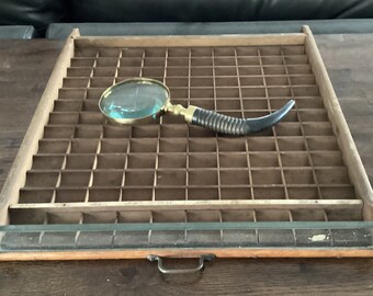 Antique Thread Display Cabinet - Etsy