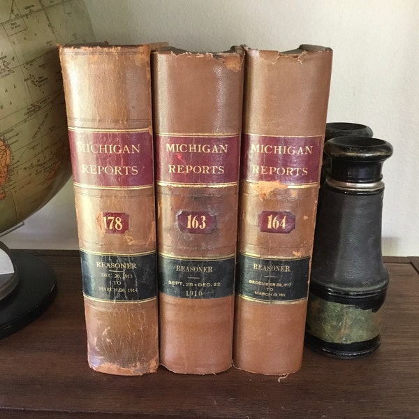 Antique Vintage Law Books - Etsy