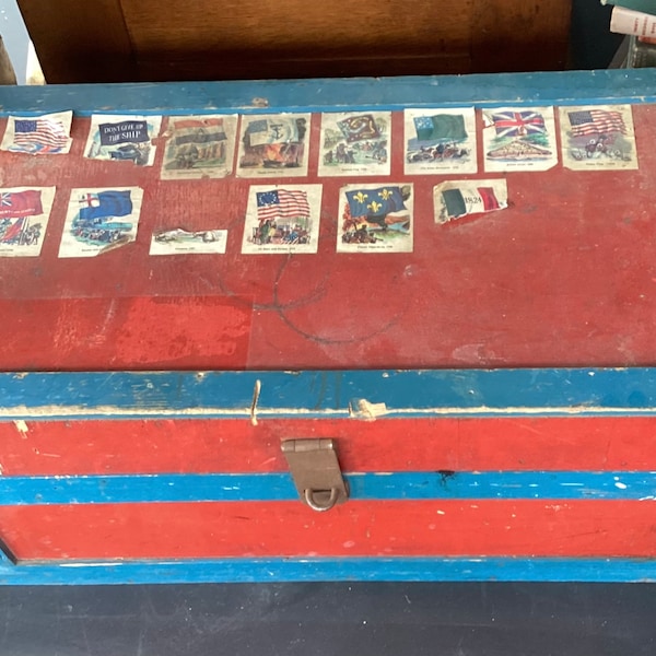Vintage Toy Box - Etsy