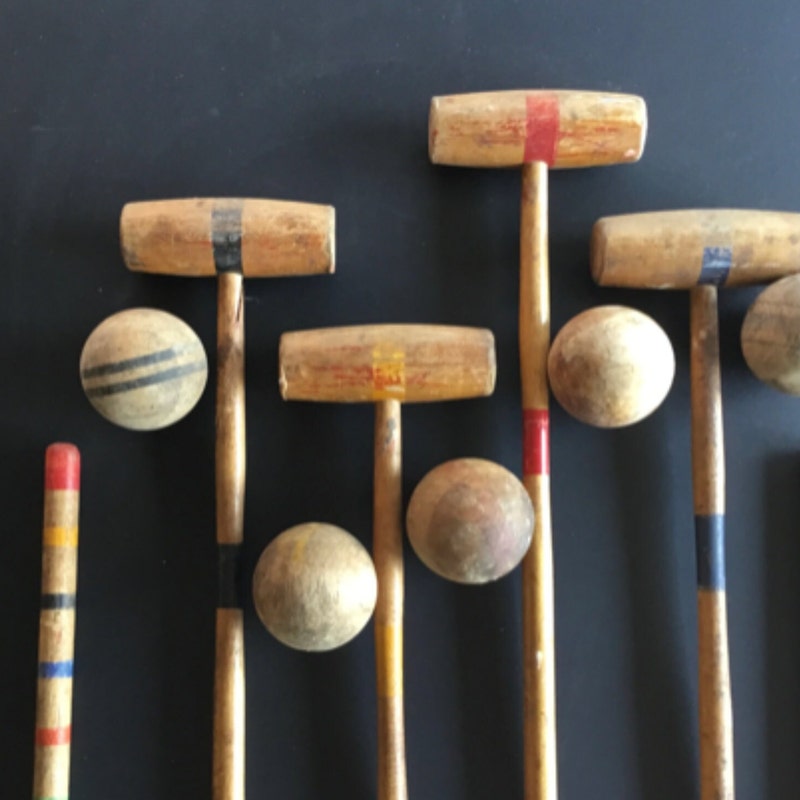 Croquet Game - Etsy