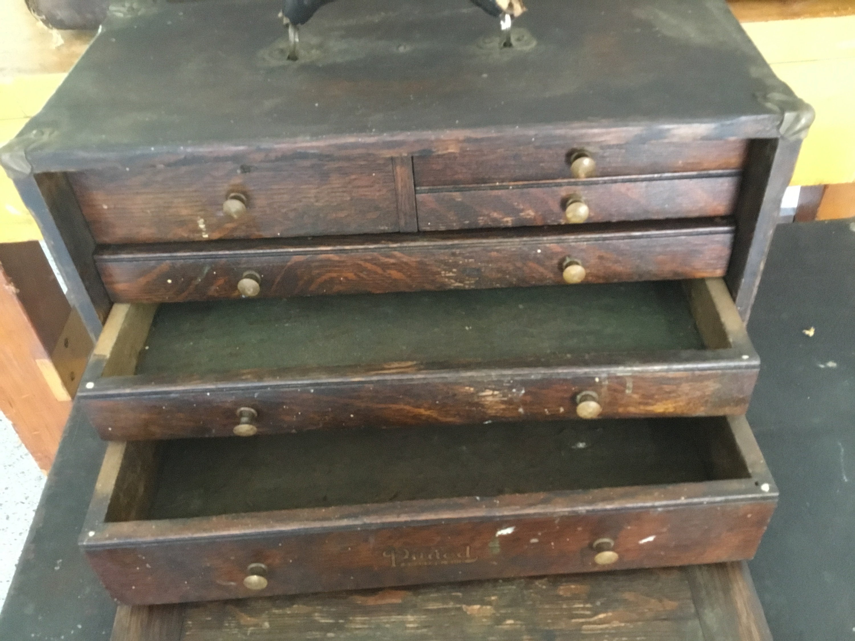 1900s Antique Pilliod Machinist Chest Toolbox Case Pilliod - Etsy