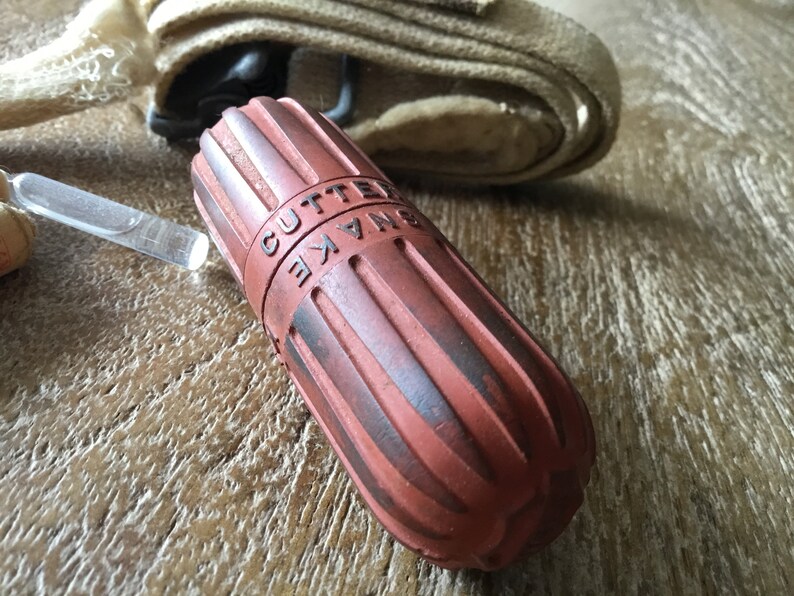 Vintage Military Cutter Snake Bite Kit - Etsy