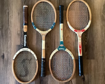 Vintage Wooden Tennis Racquet, 1916 Ashland Manufacturing Company, Pre ...