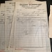 40s Vintage Invoice Scrap Paper Lot Ephemera Lot Junk Journal Paper ...