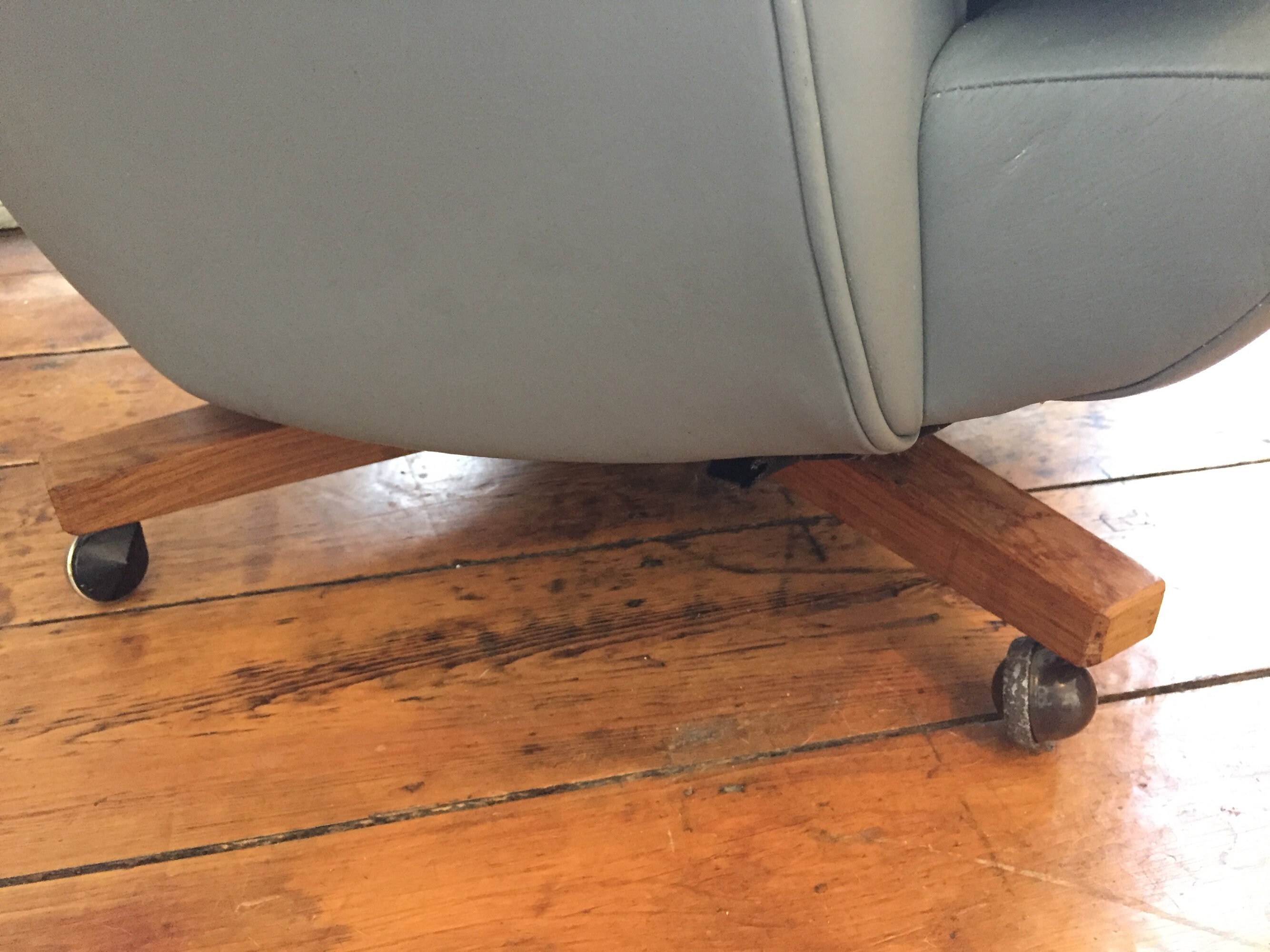 Original G Plan Model 62 Lounge Chair in Grey Leather - Etsy UK