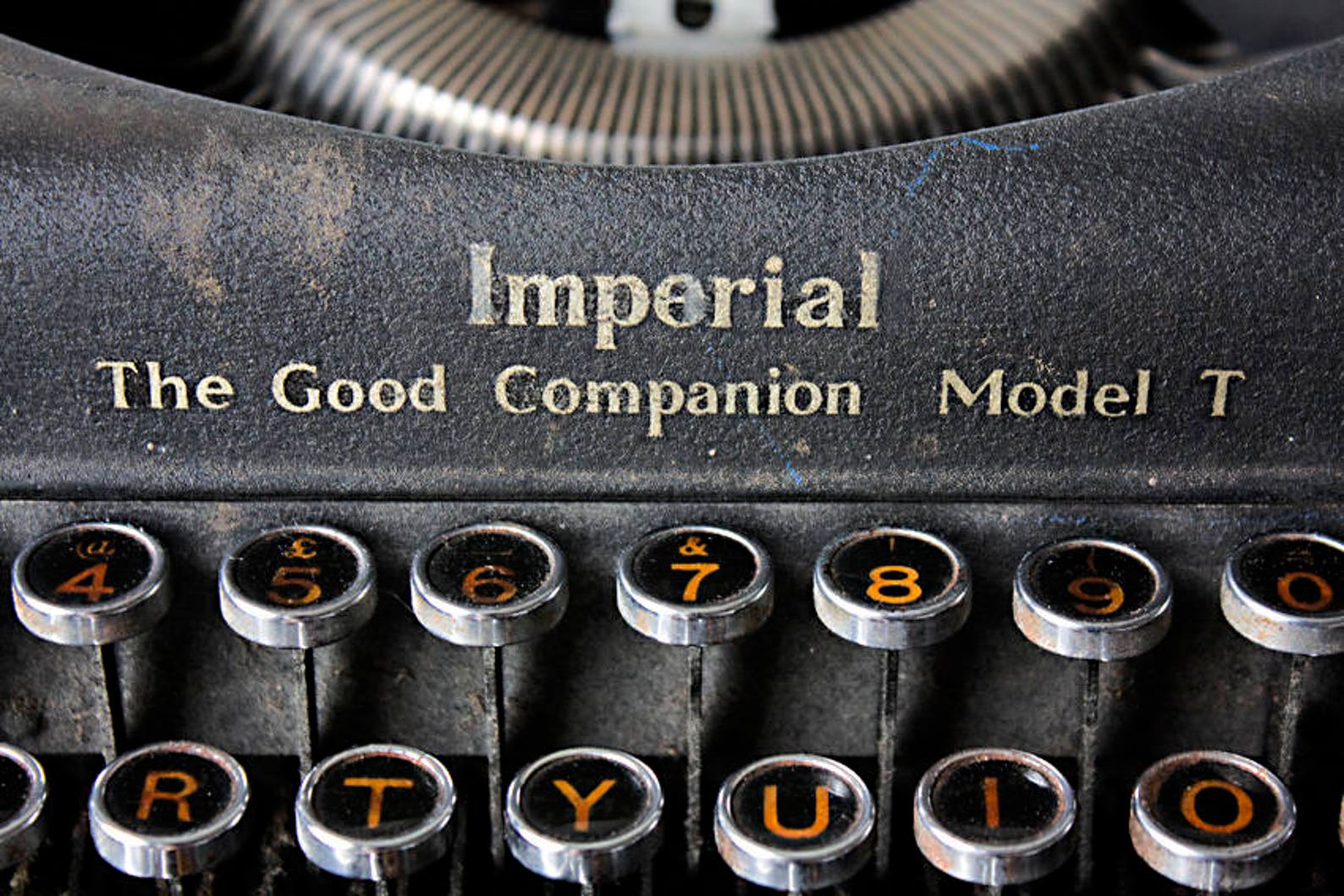 Imperial Good Companion Model T, Vintage, Manual Typewriter, English ...