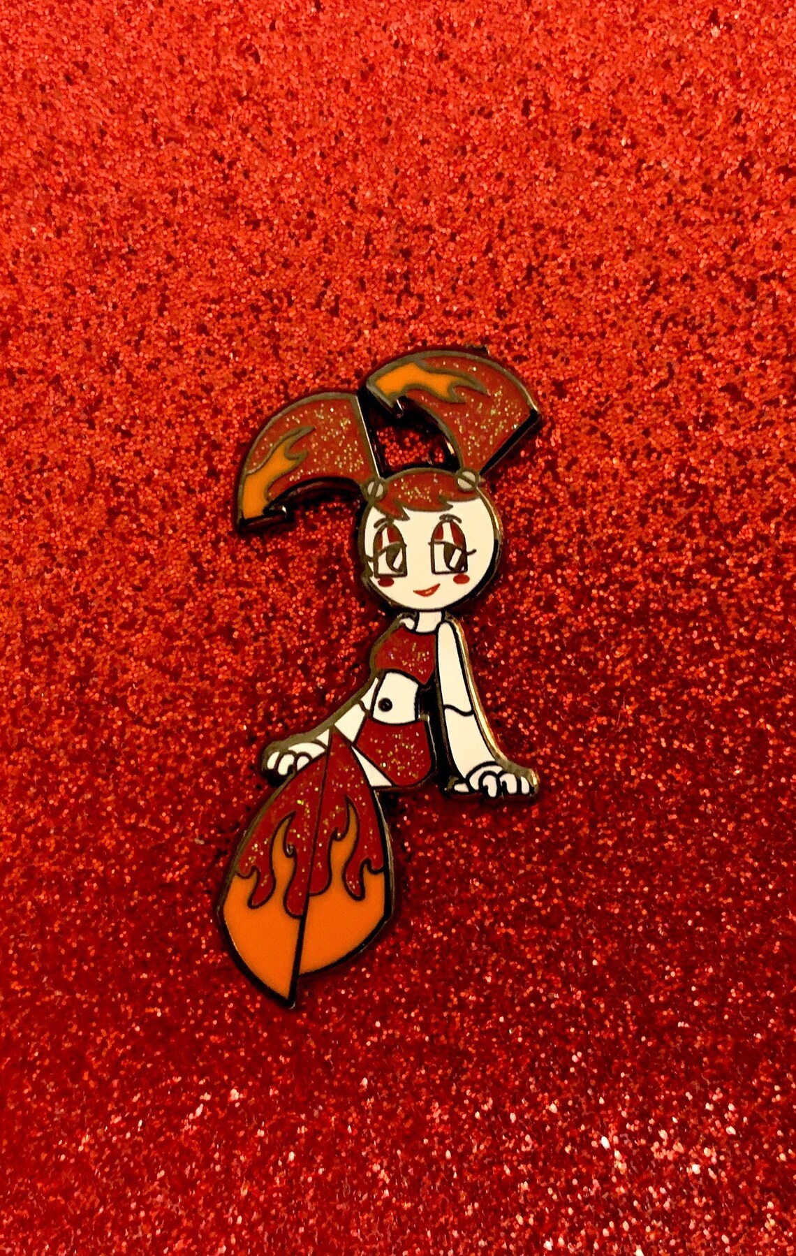 Jenny Wakeman MLAATR XJ9 Hot Rod Enamel Pin - Etsy
