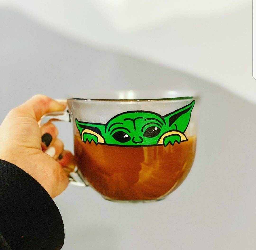Baby Yoda Coffee Mug / Star Wars Mug / Star Wars Gift / Star Wars Gift ...
