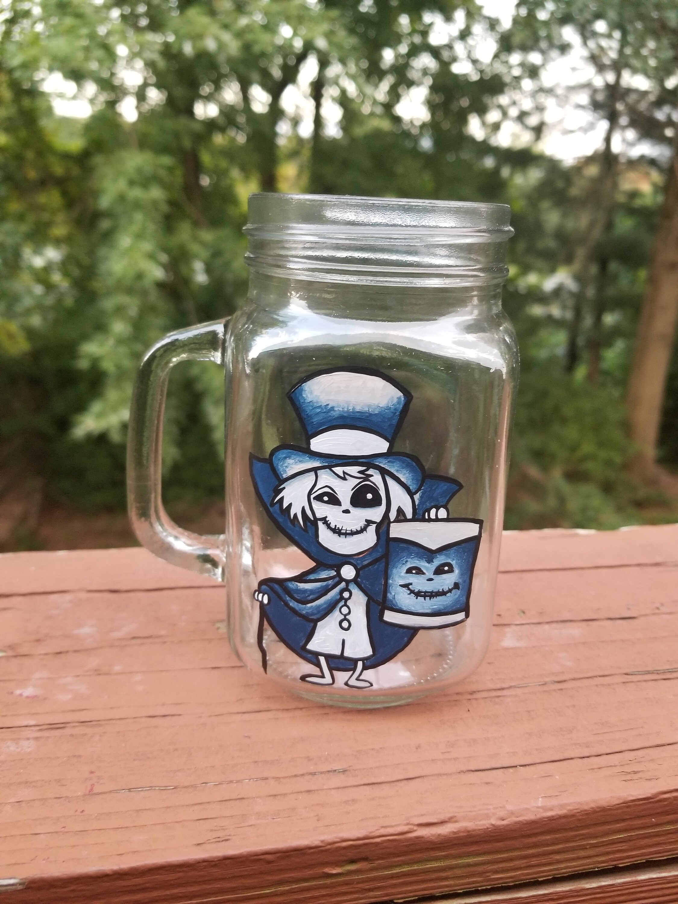 Haunted Mansion Mason Jar / Haunted Mansion Decor / Haunted | Etsy