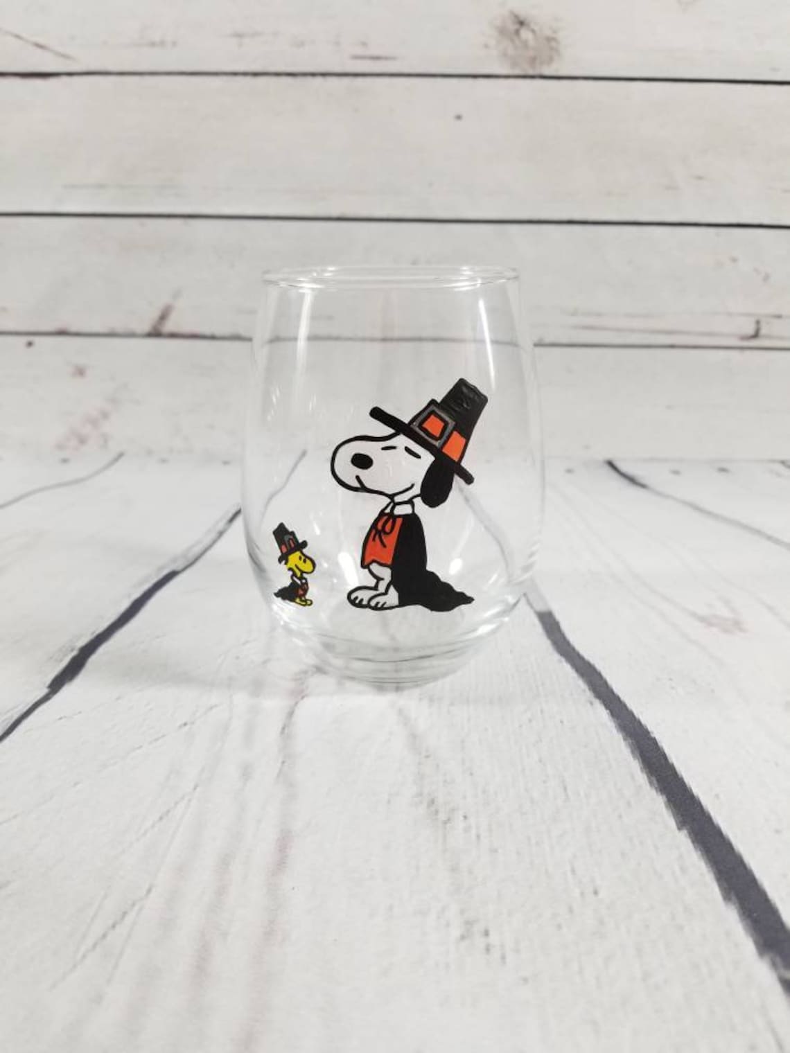 Snoopy Glass / Snoopy Wine Glass / Snoopy Gift / Snoopy | Etsy