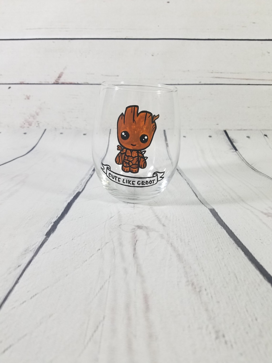 Baby Groot Glass / Groot Tumbler / Baby Groot Gift / Groot | Etsy