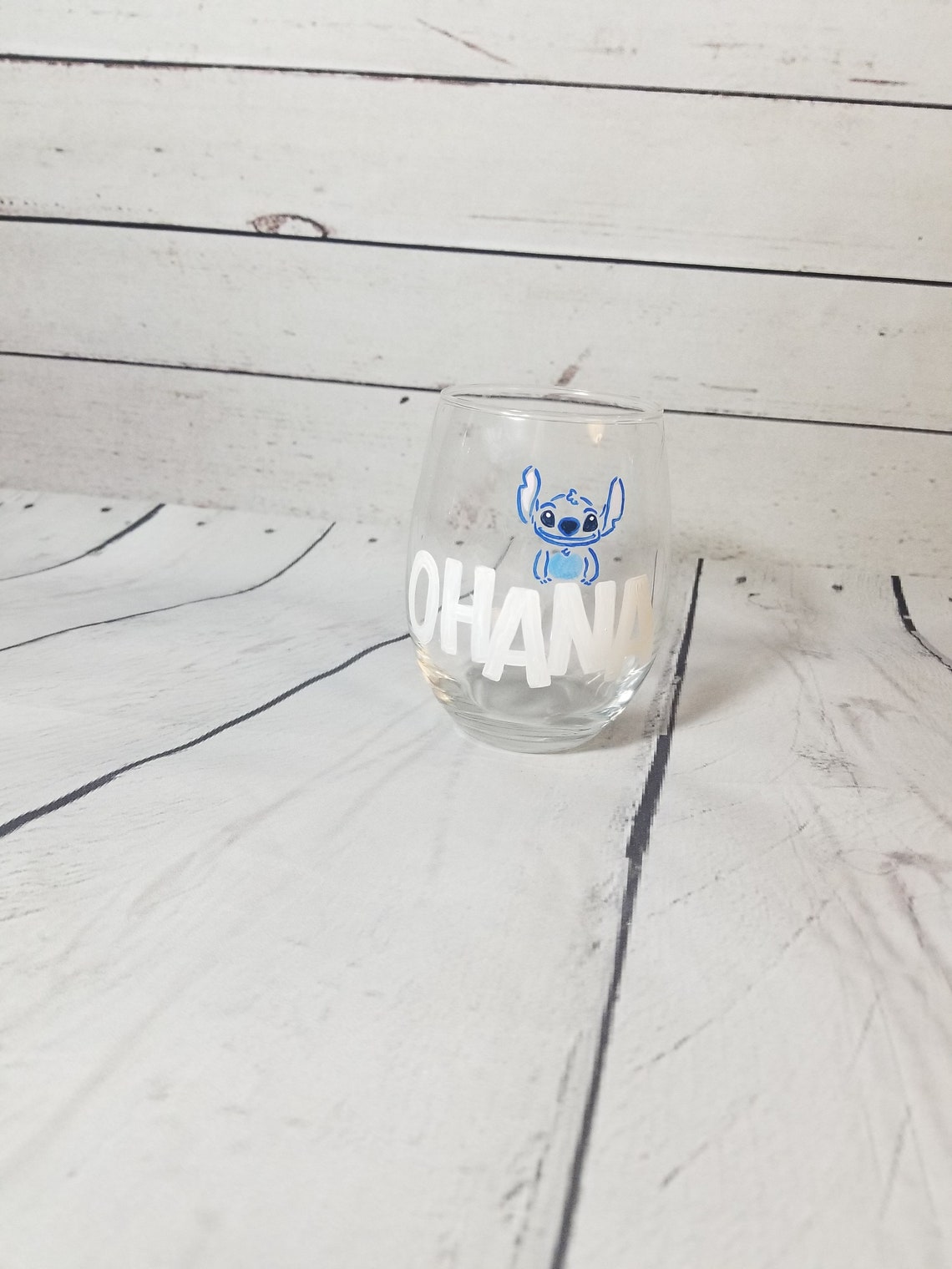 Stitch Wine Glass / Stitch Gift / Stitch Glass / Disney Glass | Etsy