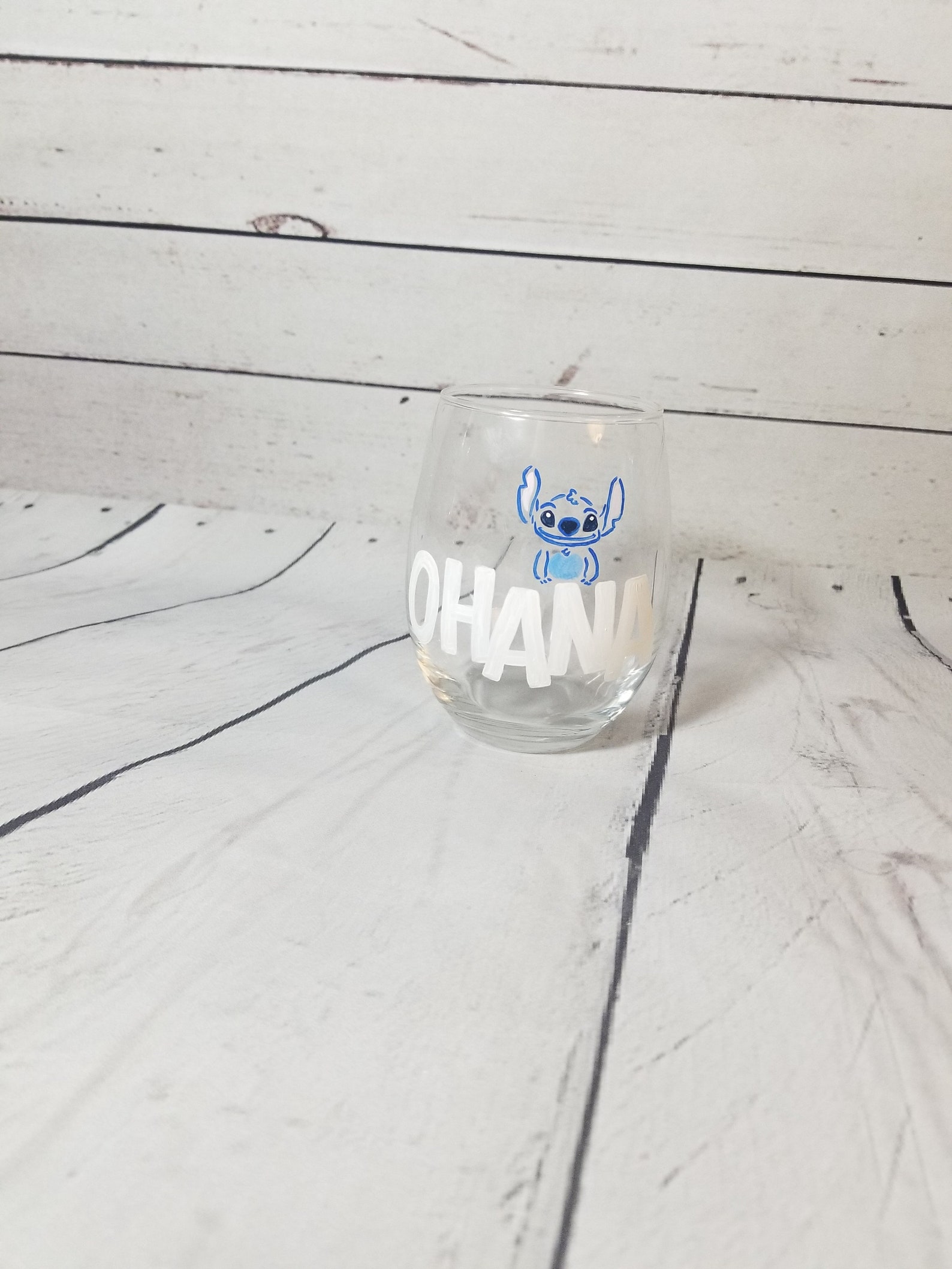 Stitch Wine Glass / Stitch Gift / Stitch Glass / Disney Glass - Etsy