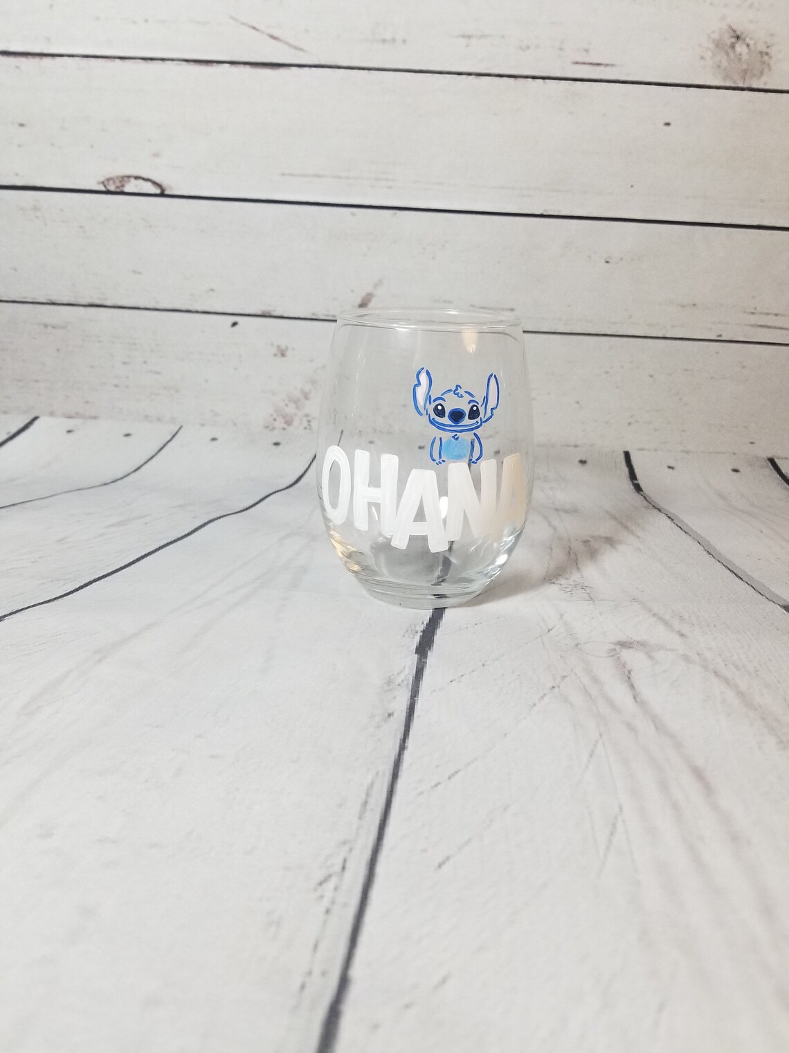 Stitch Wine Glass / Stitch Gift / Stitch Glass / Disney Glass - Etsy