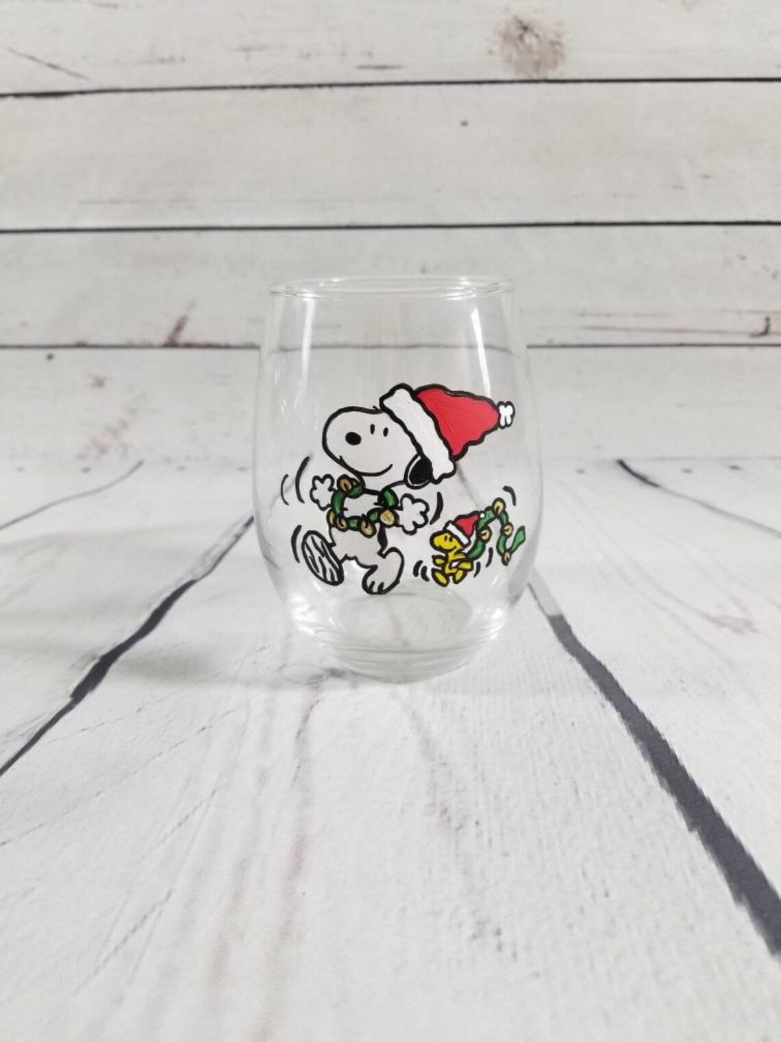Snoopy Glass / Snoopy Wine Glass / Snoopy Gift / Snoopy | Etsy