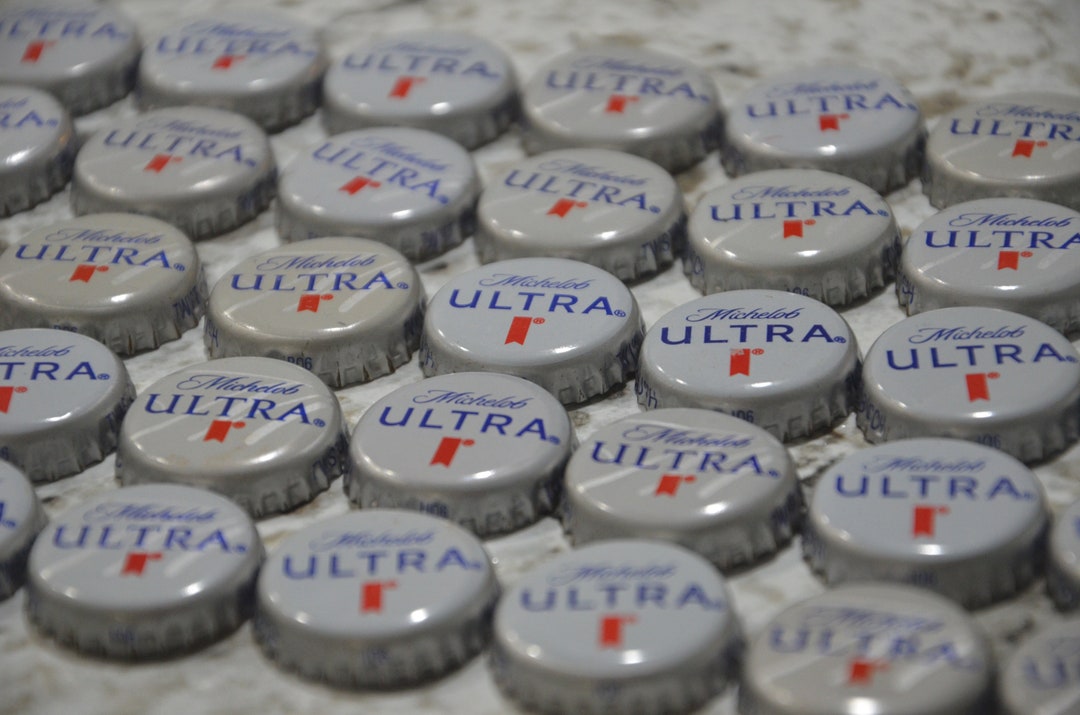 Bottle Caps, Mich Ultra 50 Pack, Used Bottle Caps, Michelob Ultra ...