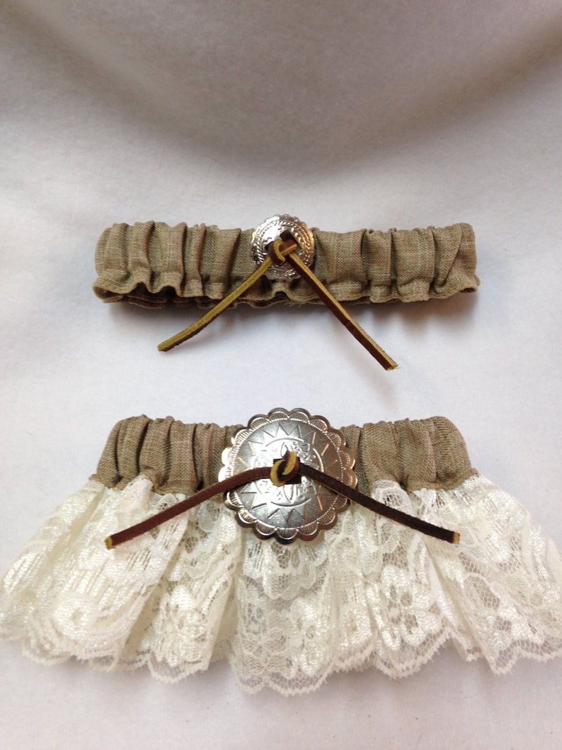 All is Western Custom Made/made to Order Garter Set – Rustic, Western ...